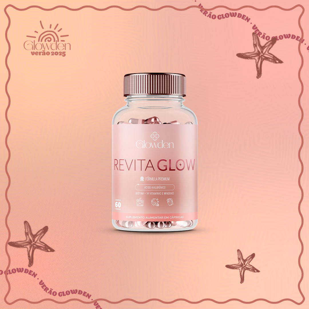 Revita Glow - Suplemento Completo para Cabelos, Unhas, Pele e Imunidade ...